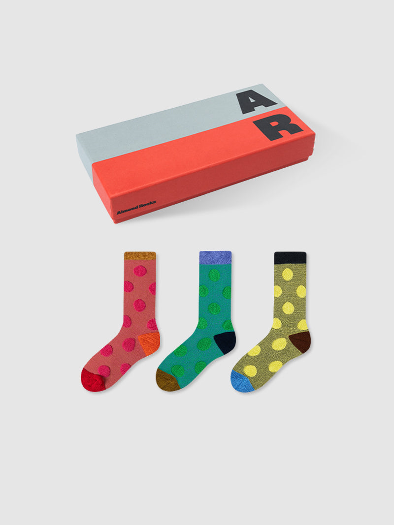 3 Pack Polka Gift Set – AlmondRocks